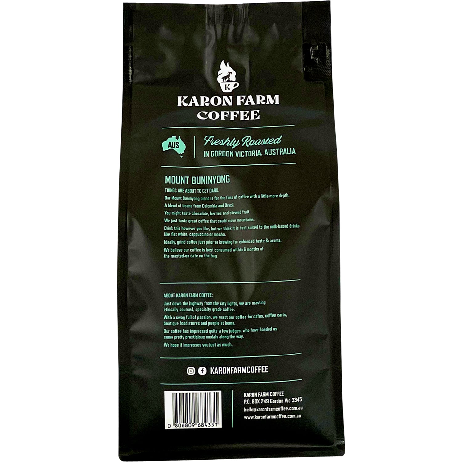 Mount Buninyong Blend – Karon Farm Coffee